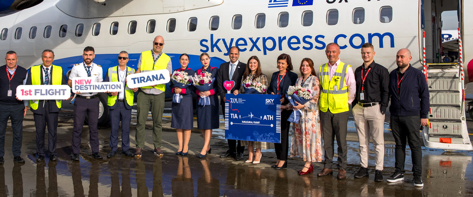 SKY express launches new direct flights from Athens to Tirana | SKY express