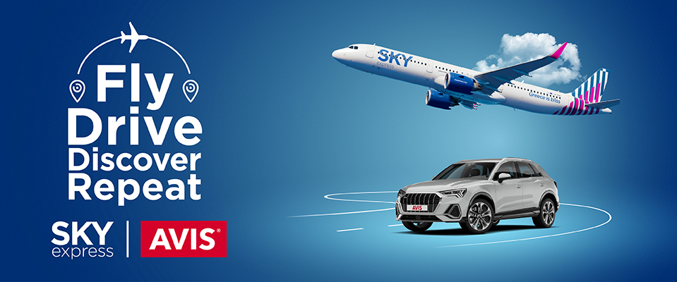 SKY express & AVIS: High-quality mobility solutions | SKY express